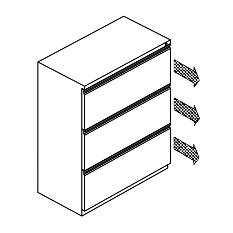 12" Proud Drawers - Three High | Haskell